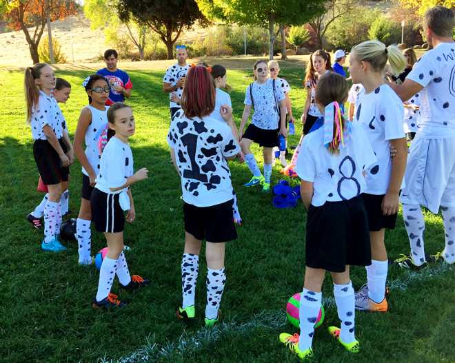 When Soccer Is On Halloween Your Team Dresses Up Natalie Bourn