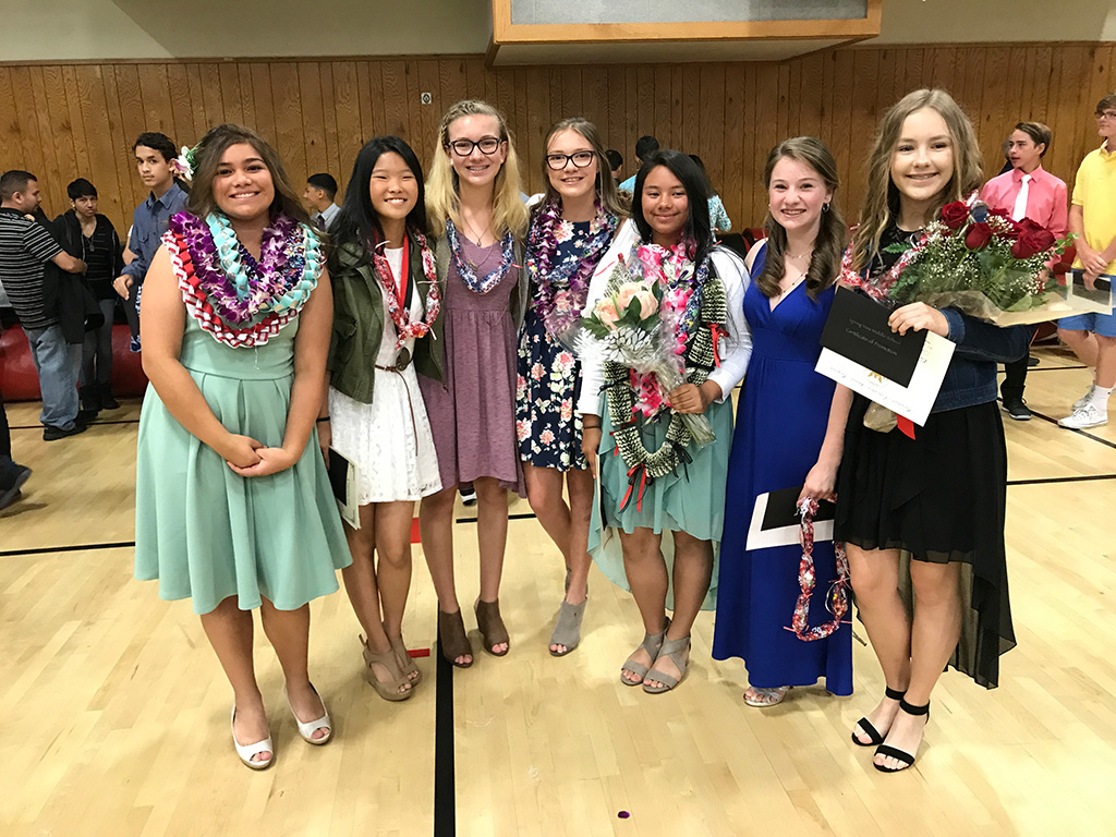 Eighth Grade Promotion - Natalie Bourn